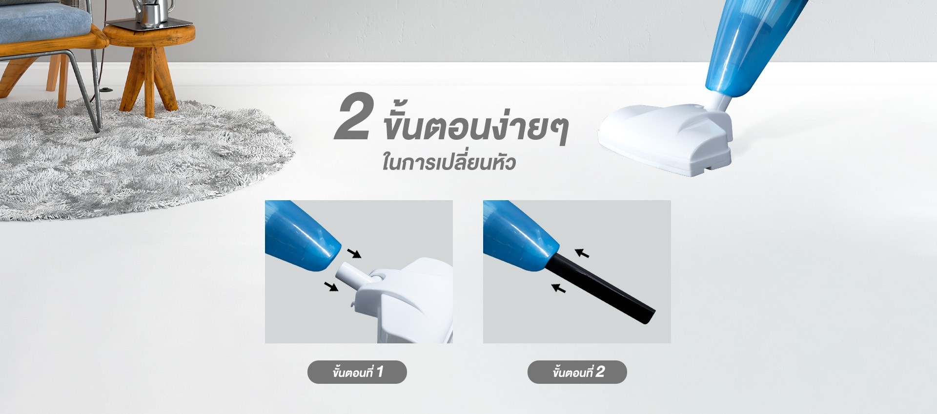 เครื่องดูดฝุ่น รุ่น CVC-01 – CEFLAR