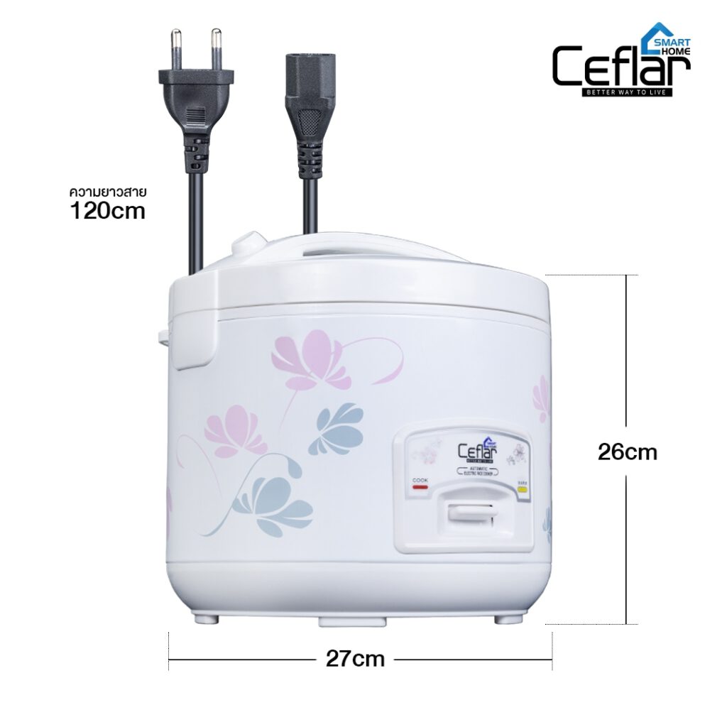 หม้อหุงข้าว รุ่น RC-180 – CEFLAR